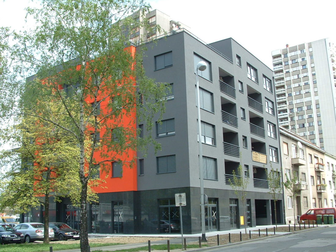 Residential building Trg Sportova, Zagreb