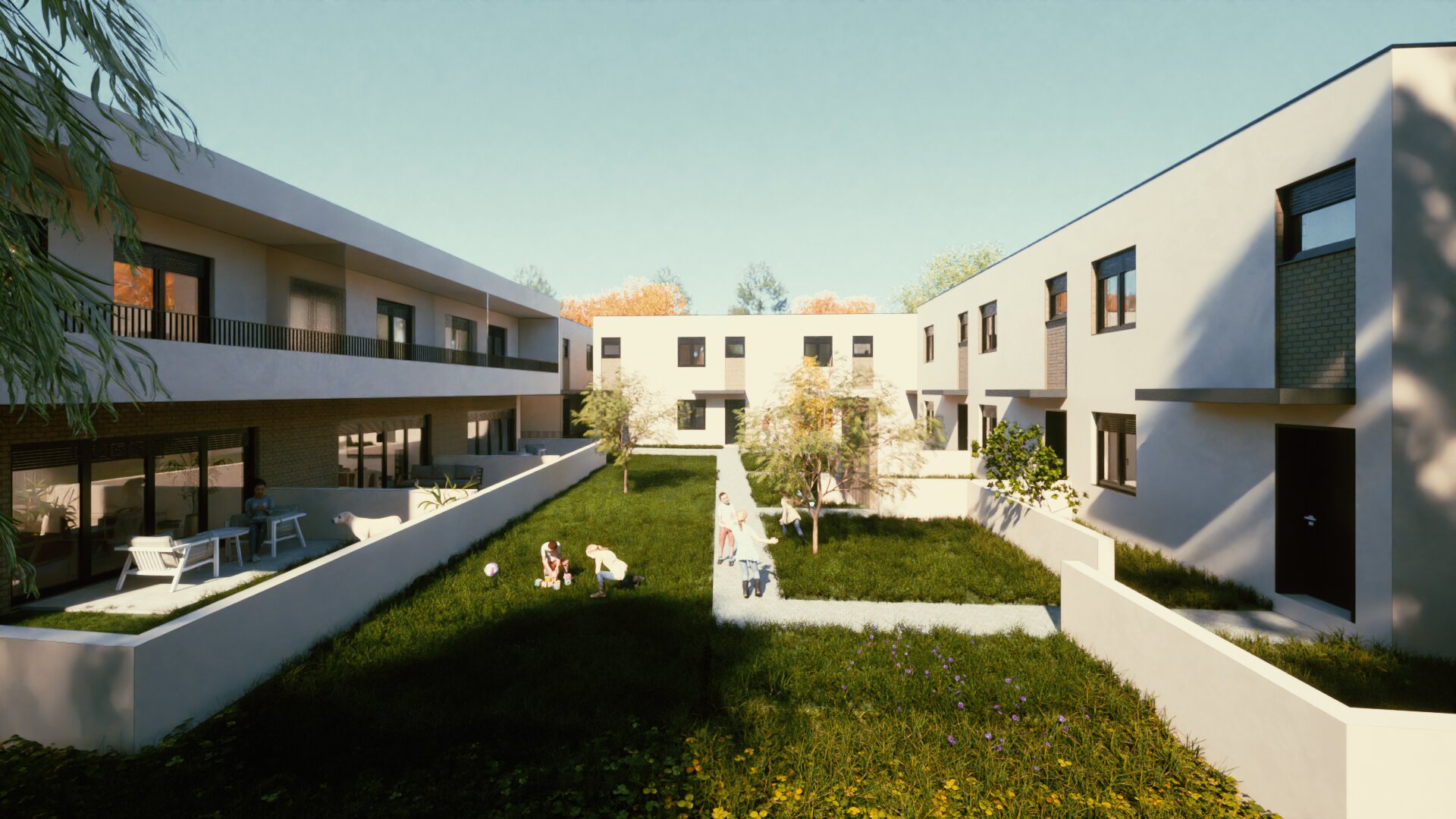 Townhouse complex Domitrovićeva - Gajnice - Dizajn et cetera